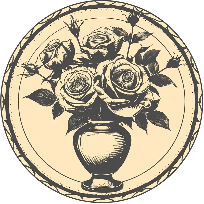 Vintage Ephemeral Style Logos Midjourney Prompt | PromptBase