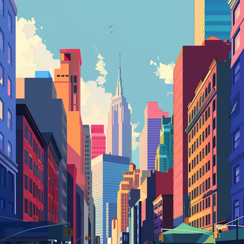 Colorful Animated Photos Cartoons Midjourney Prompt | PromptBase