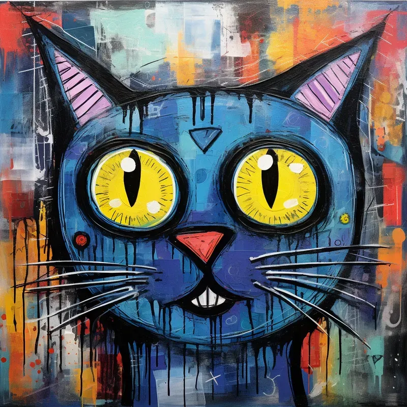 Graffiti Avatar Characters Midjourney Prompt | PromptBase