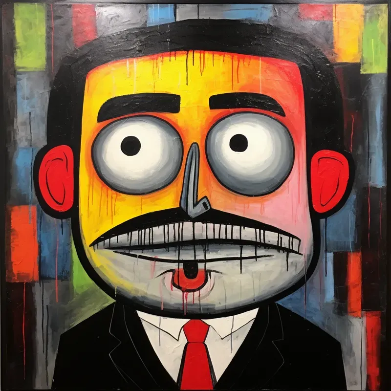 Graffiti Avatar Characters Midjourney Prompt | PromptBase