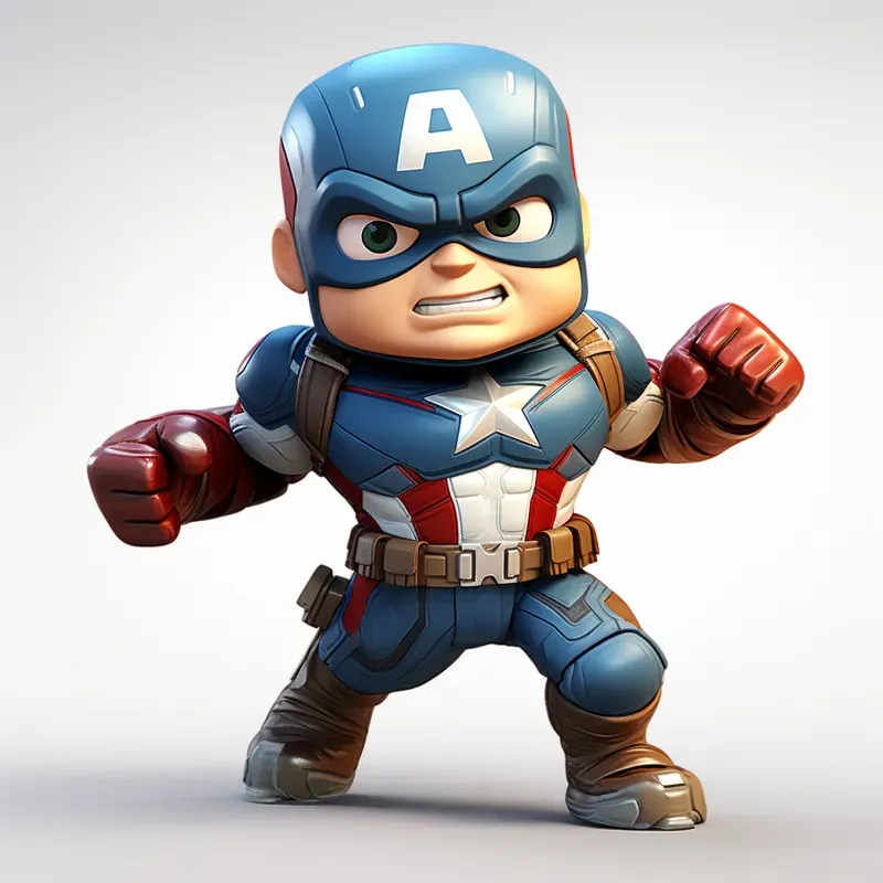 Funny Puppet Character Avengers Midjourney Prompt | PromptBase
