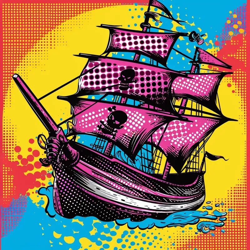 Pop Art Style By Adobe Illustrator HD Midjourney Prompt | PromptBase