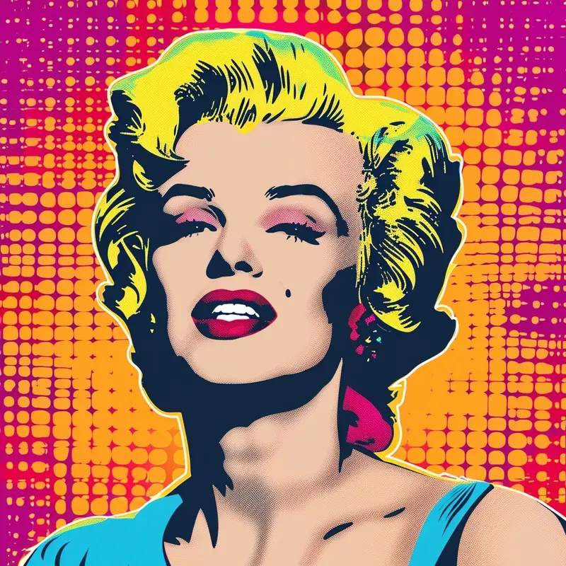 Pop Art Style By Adobe Illustrator HD Midjourney Prompt | PromptBase