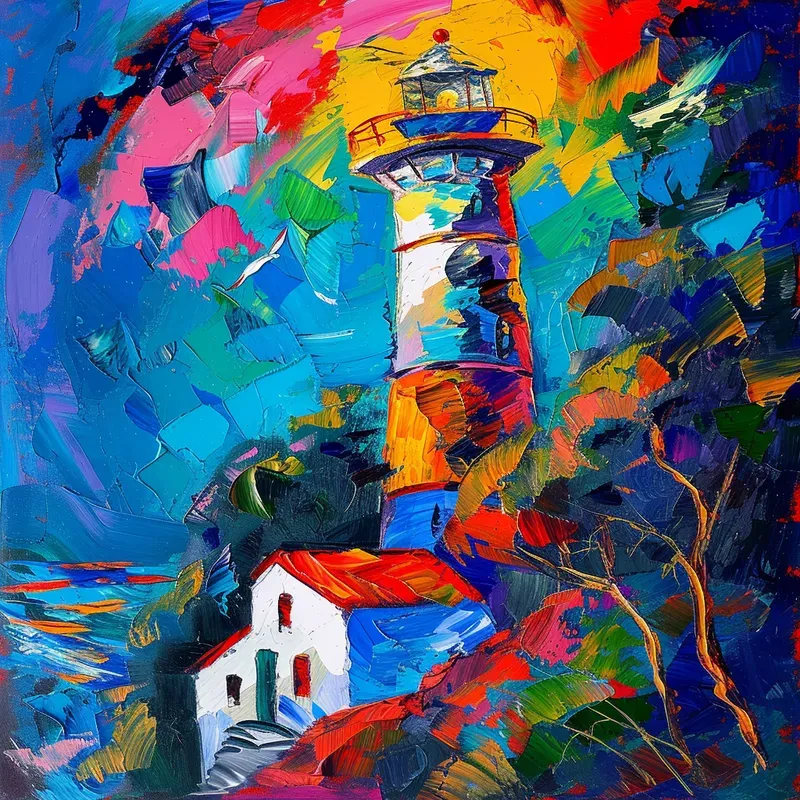 Abstract Paintings By Kandinsky And Matis Midjourney Prompt | PromptBase