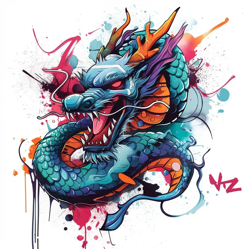 Urban Graffiti Style Logos Midjourney Prompt | PromptBase