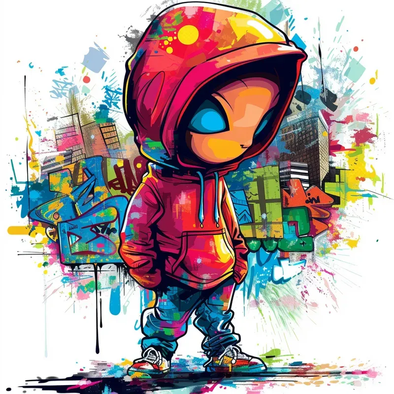 Urban Graffiti Style Logos Midjourney Prompt | PromptBase