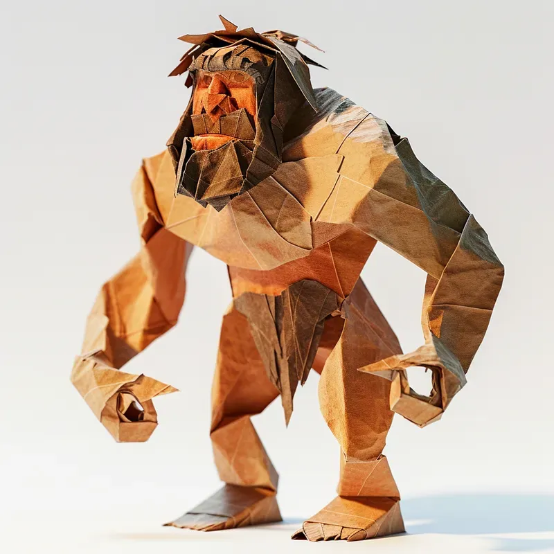 Origami Characters Midjourney Prompt | PromptBase