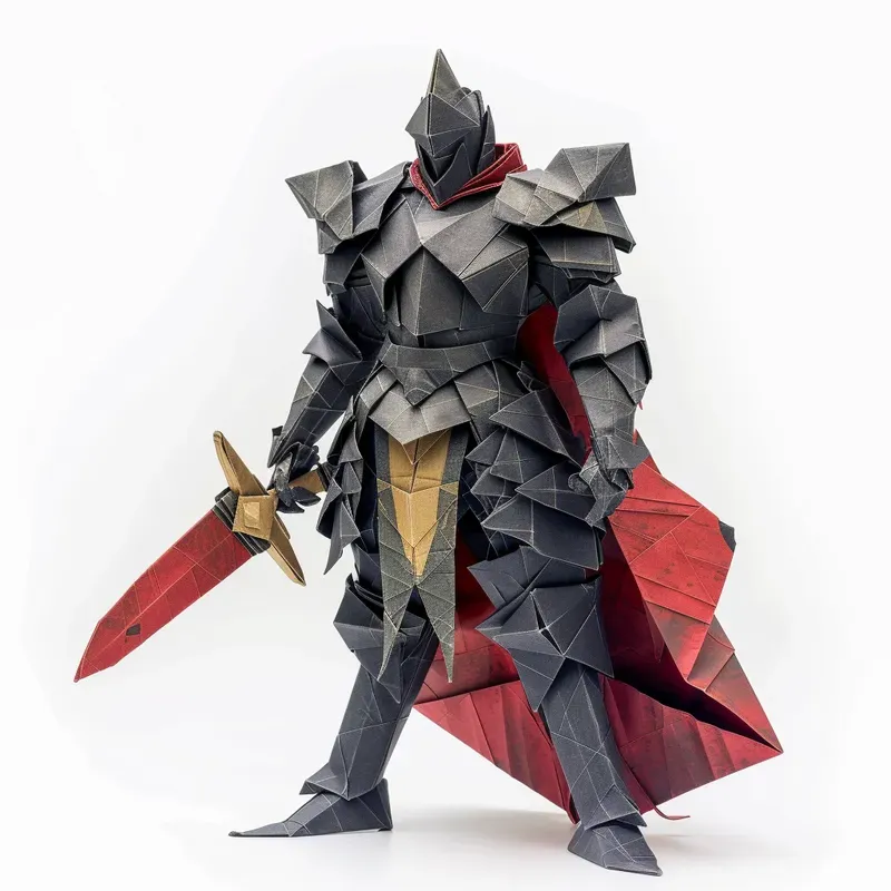 Origami Characters Midjourney Prompt | PromptBase