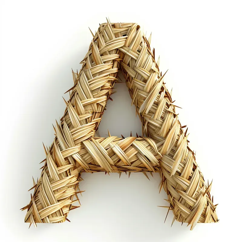 Alphabet Letters And Numbers In Hay Midjourney Prompt | PromptBase