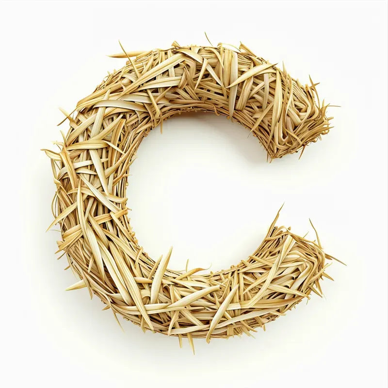 Alphabet Letters And Numbers In Hay Midjourney Prompt | PromptBase