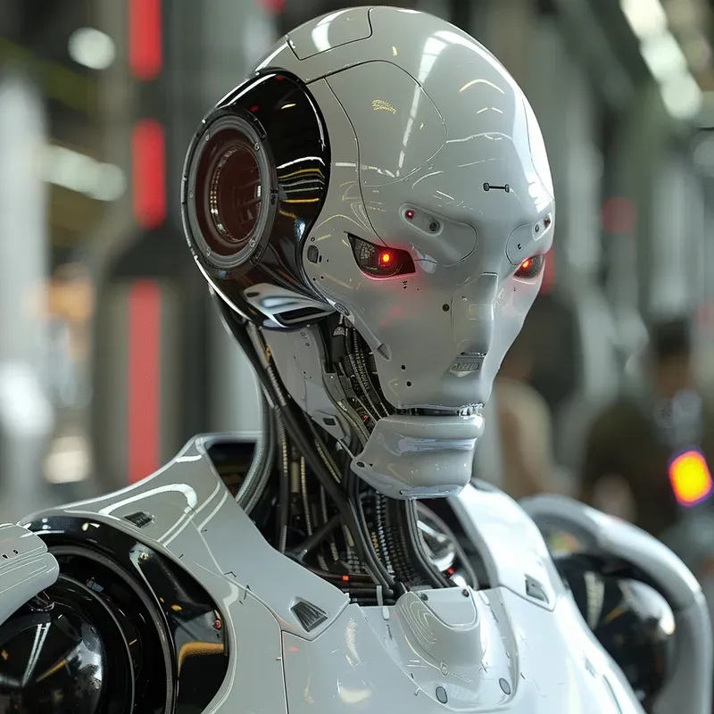 Photo Realistic Robot Portraits Uhd Midjourney Prompt | PromptBase