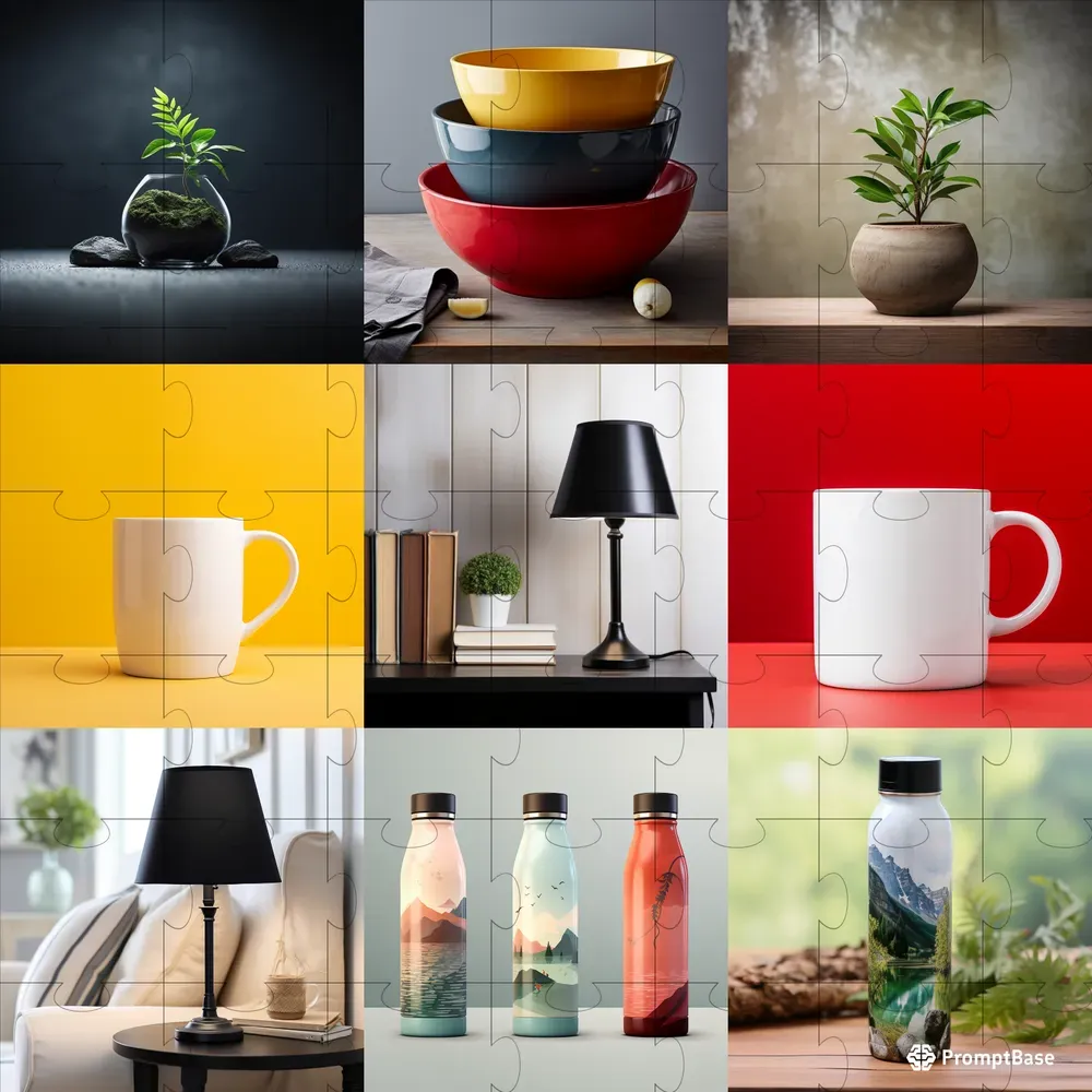 Realistic Product Mock-ups Midjourney Prompt | PromptBase