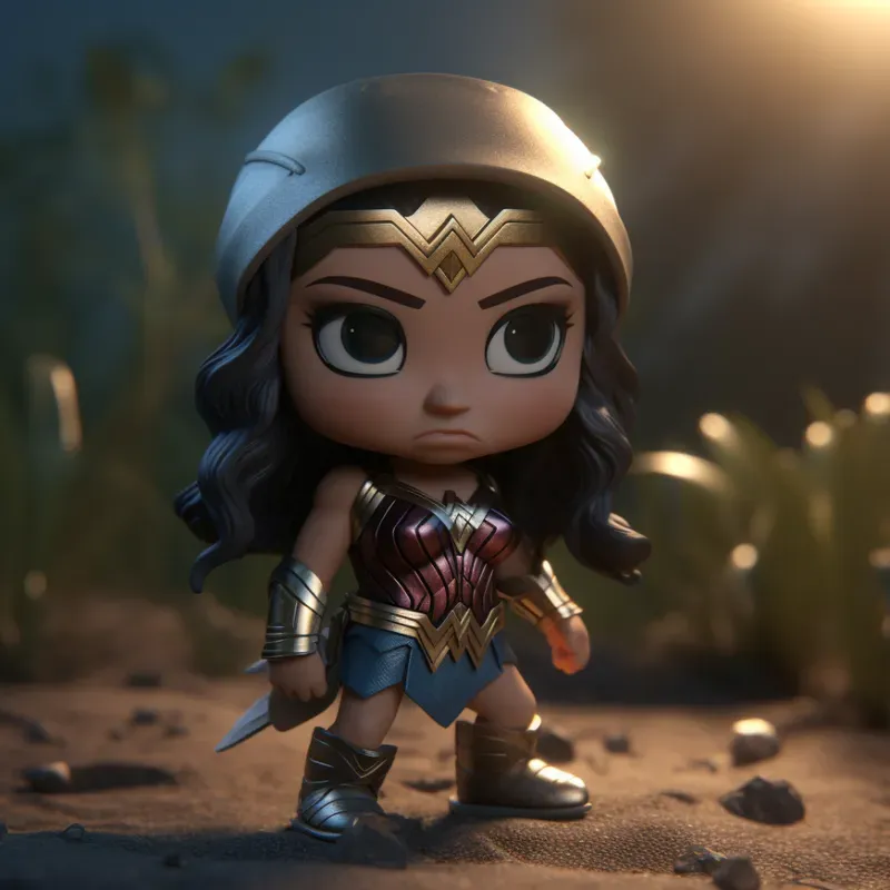 Cute Mini Super Character Avatars Midjourney Prompt | PromptBase