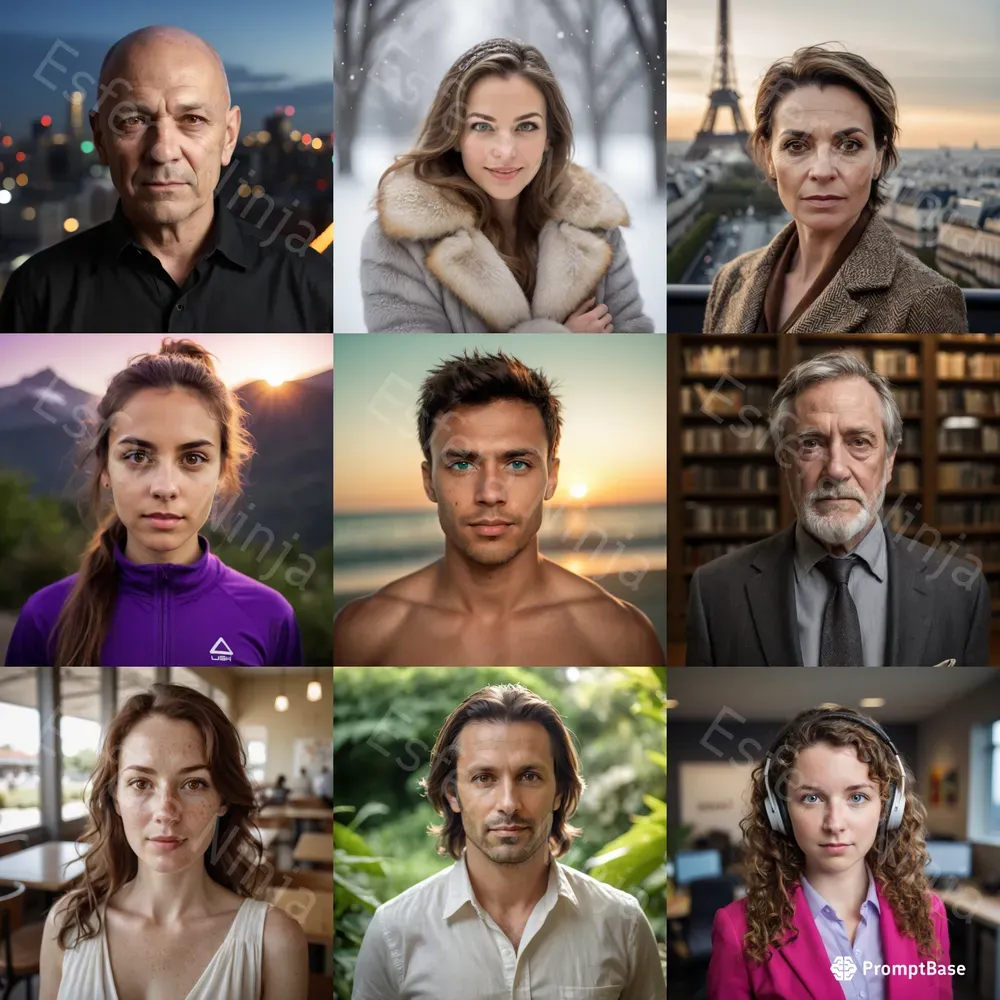 Photorealistic Influencer Portraits Stable Diffusion Prompt | PromptBase