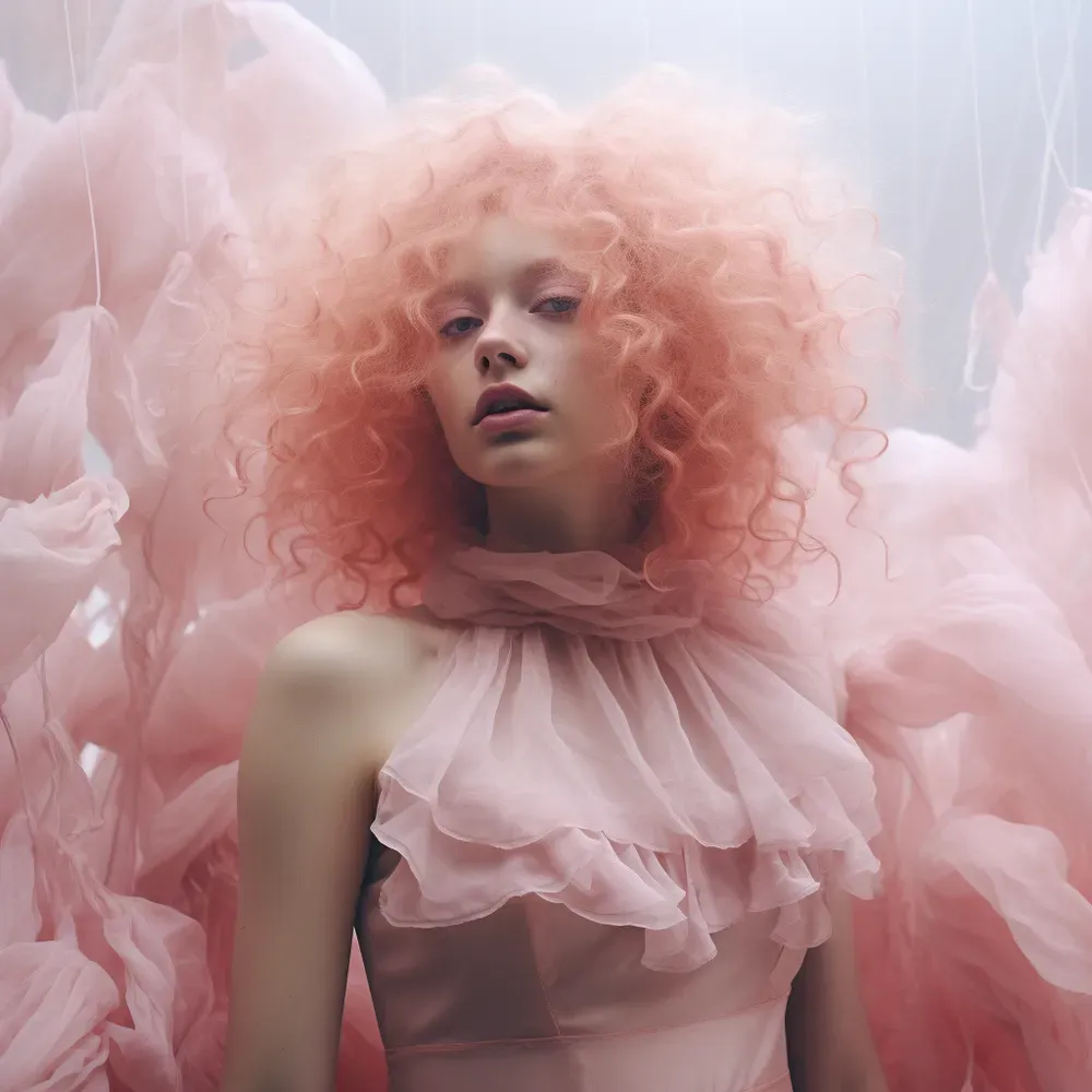 Stunning Surrealist Fashion Photos Midjourney Prompt | PromptBase