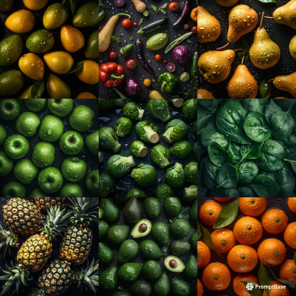 Fruit Wallpaper Patterns Midjourney Prompt | PromptBase