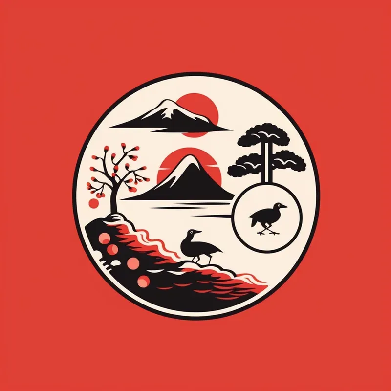 Japanese Spirits In Logos Midjourney Prompt | PromptBase