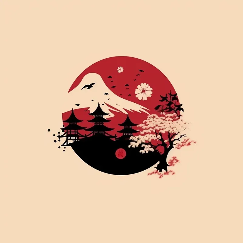 Japanese Spirits In Logos Midjourney Prompt | PromptBase