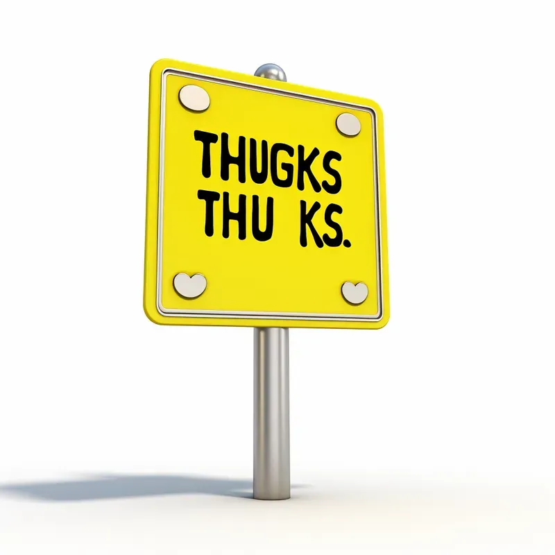 Whimsical Traffic Signs Midjourney Prompt | PromptBase