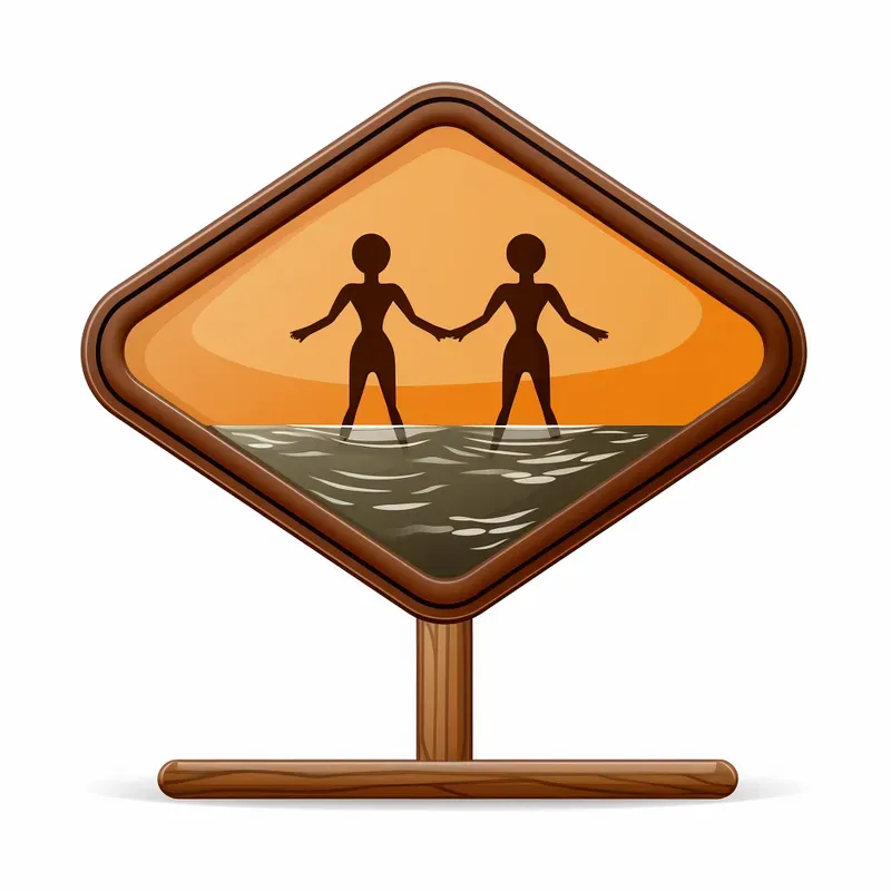 Whimsical Traffic Signs Midjourney Prompt | PromptBase