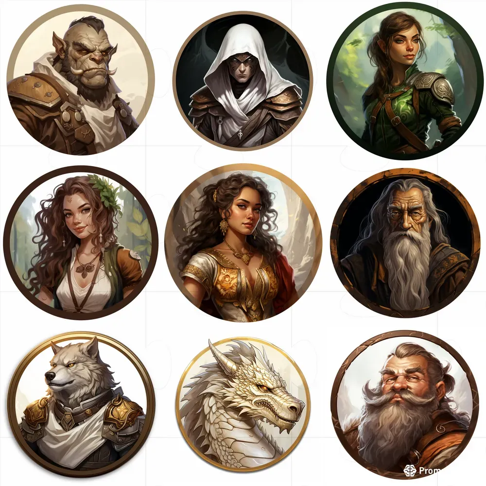 RPG Token Factory Midjourney Prompt | PromptBase