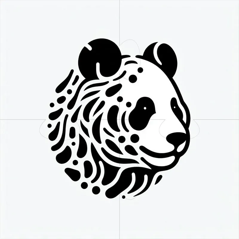Celestial Pointillism Logo Vector DALL·E Prompt | PromptBase