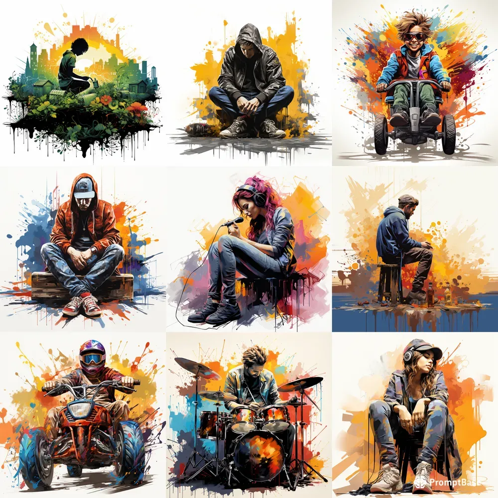 Urban Spray Art Midjourney Prompt | PromptBase