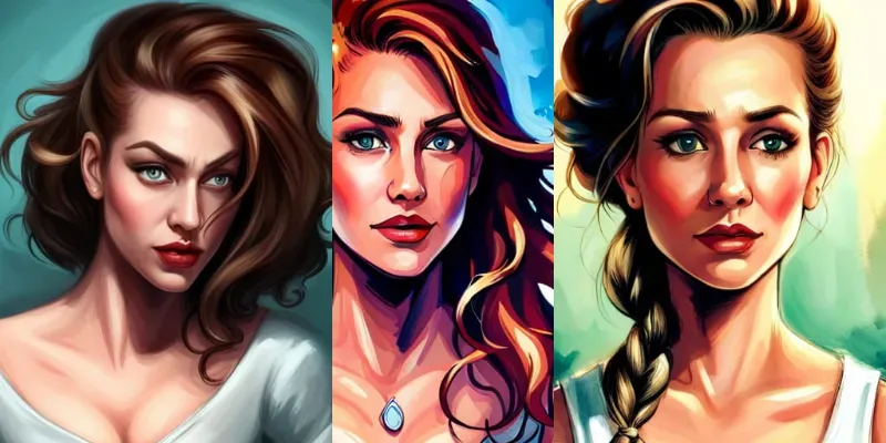 A Vintage Pinup Portraits Stable Diffusion Prompt | PromptBase