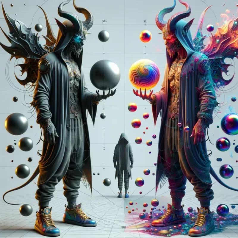 Demons Are Characters In Computer Games DALL·E Prompt | PromptBase