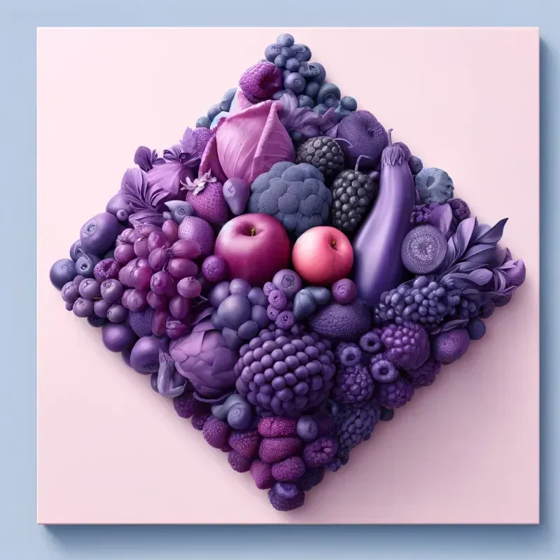 Fruits And Vegetables Geometry DALL·E Prompt | PromptBase