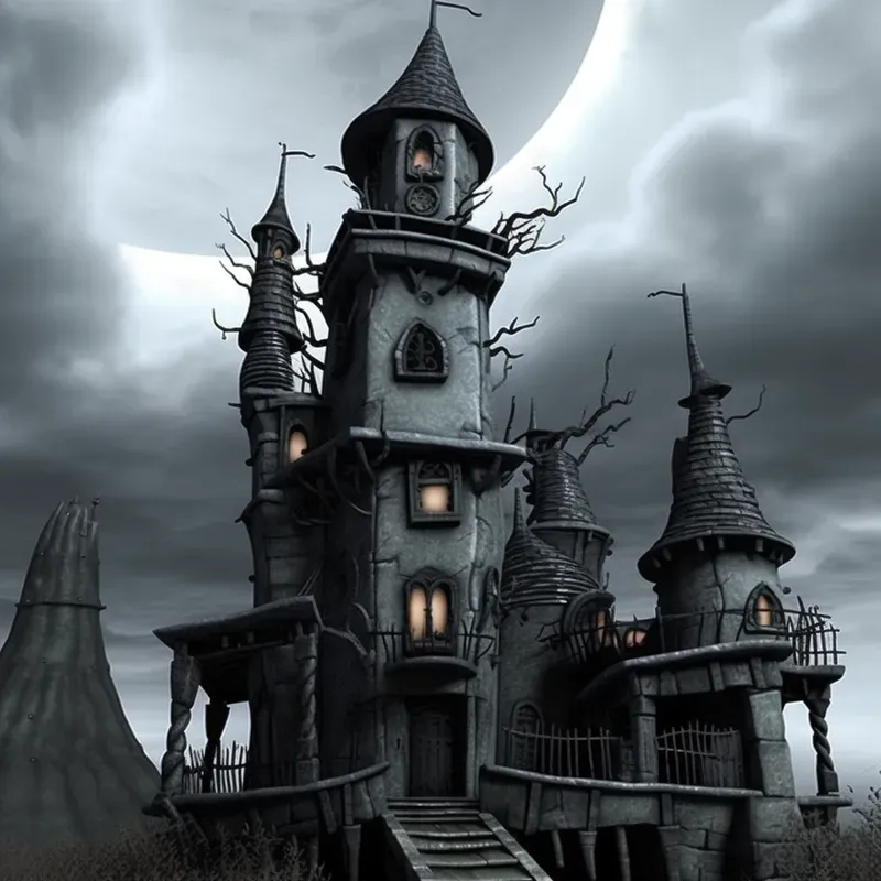 Tim Burton Cartoons Midjourney Prompt | PromptBase