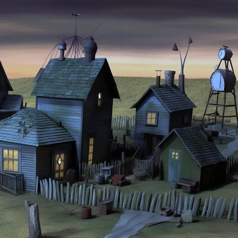 Tim Burton Cartoons Midjourney Prompt | PromptBase