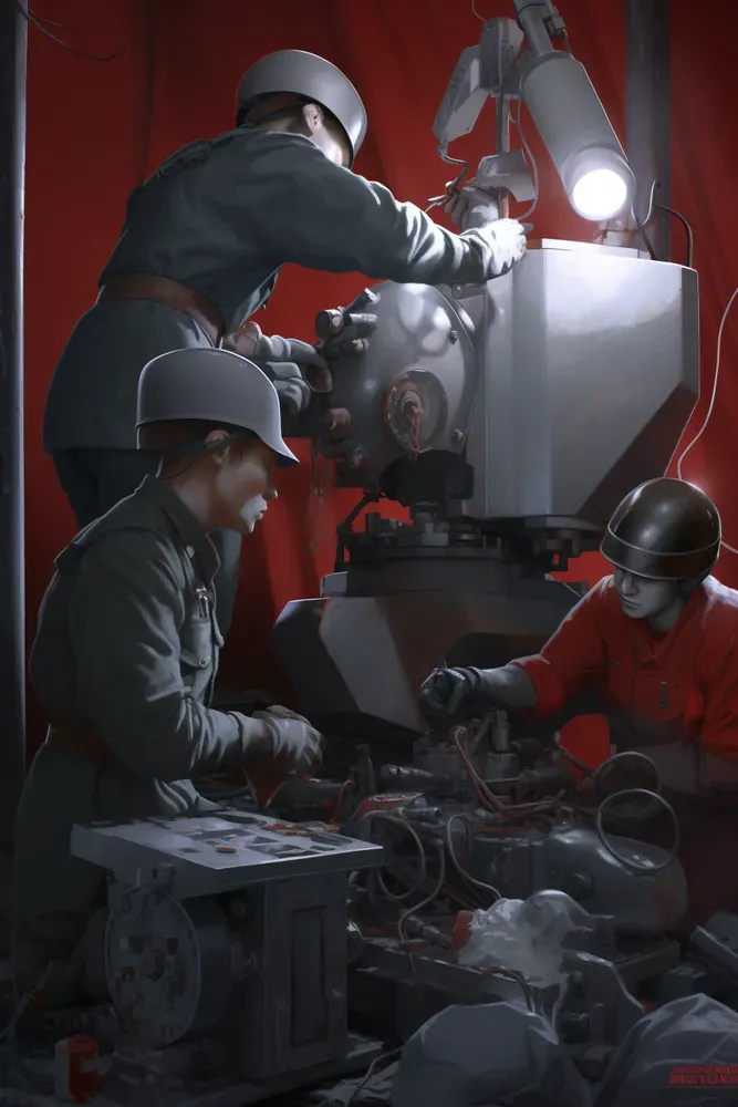 Futuristic Soviet Propagandas Midjourney Prompt | PromptBase