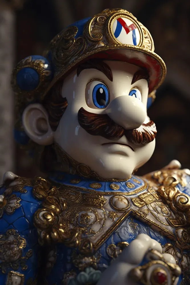 Rococo Exantric Heroes Midjourney Prompt | PromptBase