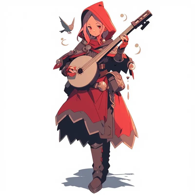 Manga Inspired RPG Character Designs Midjourney Prompt | PromptBase