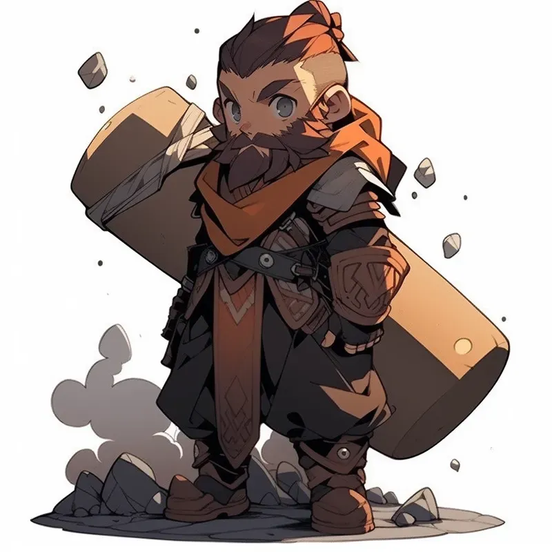 Manga Inspired RPG Character Designs Midjourney Prompt | PromptBase