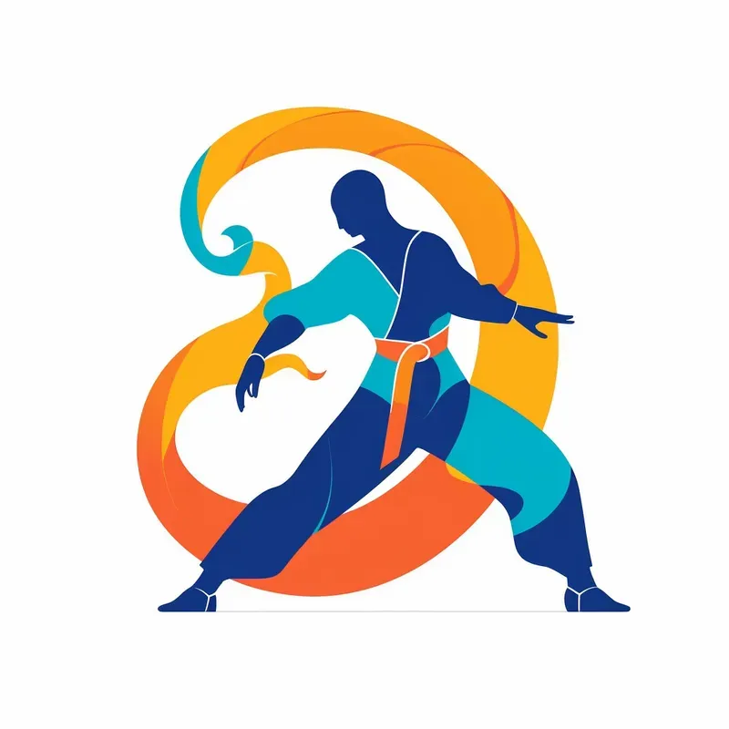 Minimalist Yoga Tai Chi Designs Midjourney Prompt | PromptBase