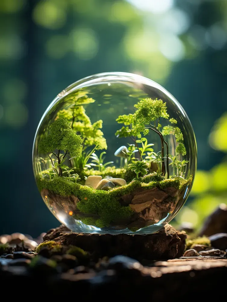 Environmental Sustainability Pictures Midjourney Prompt | PromptBase