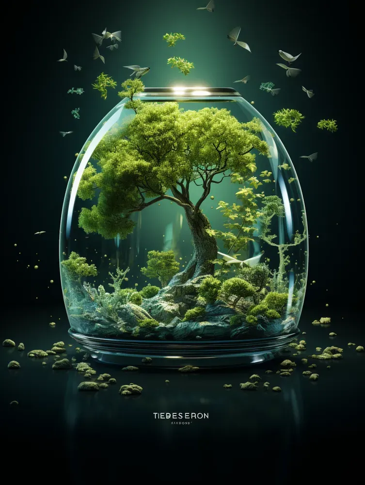 Environmental Sustainability Pictures Midjourney Prompt | PromptBase