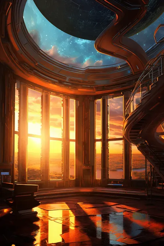 Science Fiction Monuments Midjourney Prompt | PromptBase