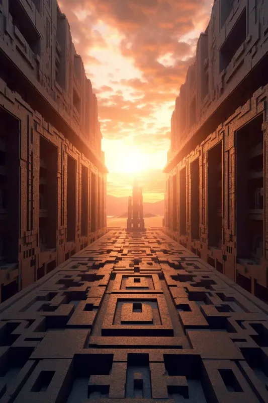 Science Fiction Monuments Midjourney Prompt | PromptBase