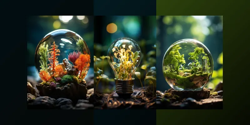 Environmental Sustainability Pictures Midjourney Prompt | PromptBase