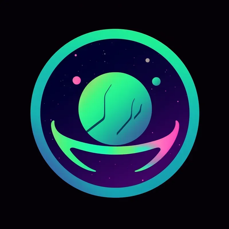 Favigo Cosmos Logos Midjourney Prompt | PromptBase