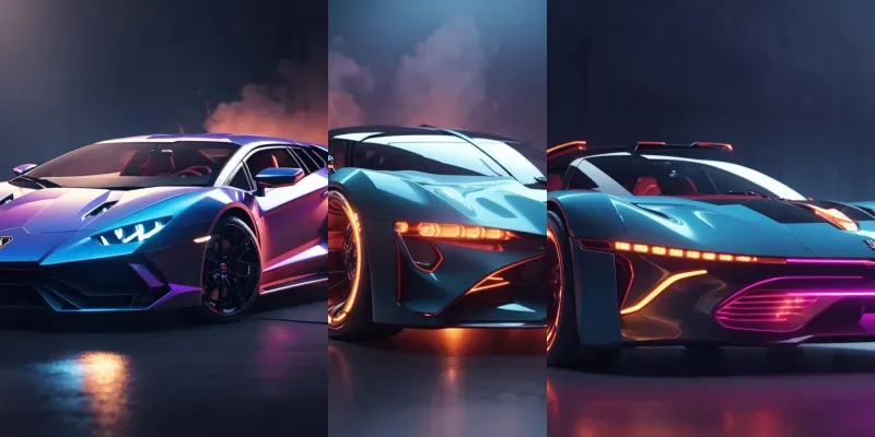 Cool Futuristic Hyper Cars Leonardo Ai Prompt | PromptBase