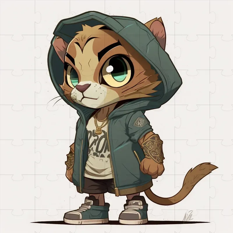Cute And Cool 2D Disney Art Midjourney Prompt | PromptBase