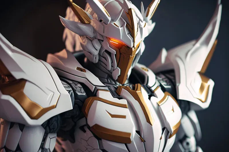 Gundam Style Robots Midjourney Prompt | PromptBase