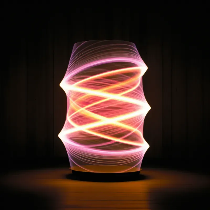 Immersive Light Sculptures Midjourney Prompt | PromptBase