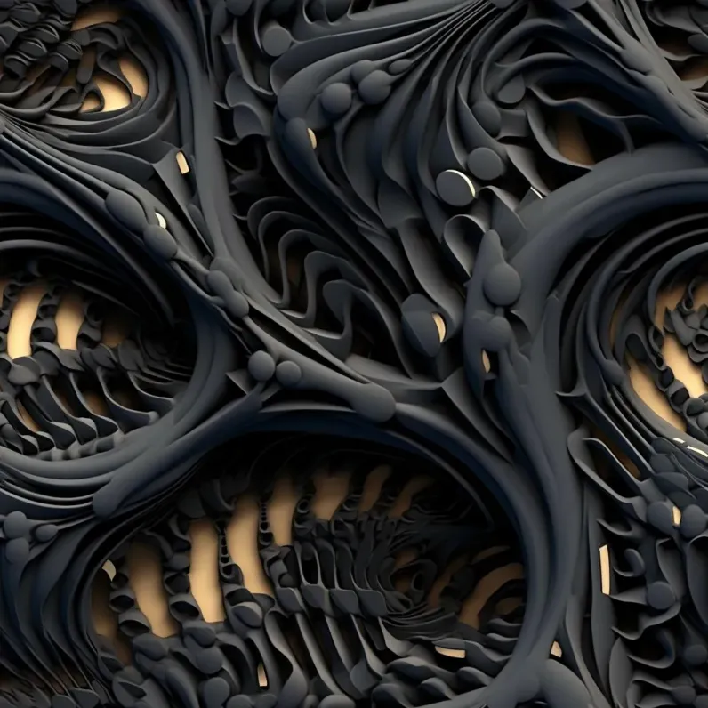 Ferro Fluid Patterns Midjourney Prompt | PromptBase