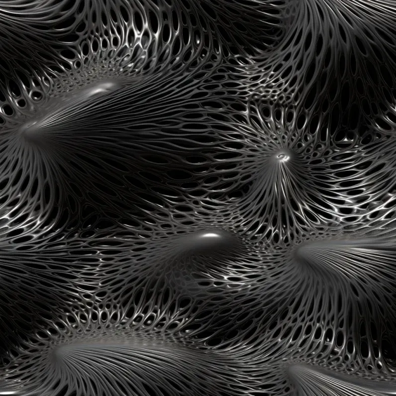 Ferro Fluid Patterns Midjourney Prompt | PromptBase