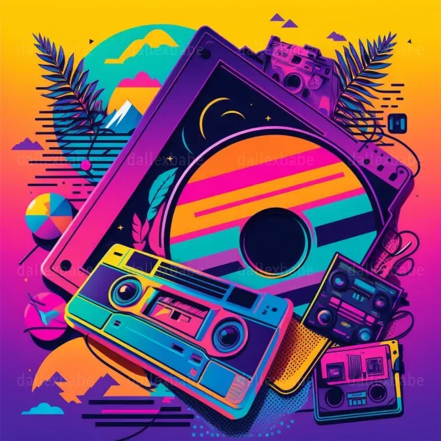 90s Tech Screensavers Midjourney Prompt | PromptBase